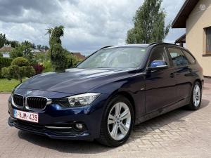 Blue BMW 318 2017 in Utena, with an engine capacity of 2.00 L and mileage of 283 thousand km for 8950 €, photo 1 on AUTOMOTO.COM.LV