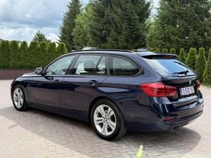 Blue BMW 318 2017 in Utena, with an engine capacity of 2.00 L and mileage of 283 thousand km for 8950 €, photo 4 on AUTOMOTO.COM.LV