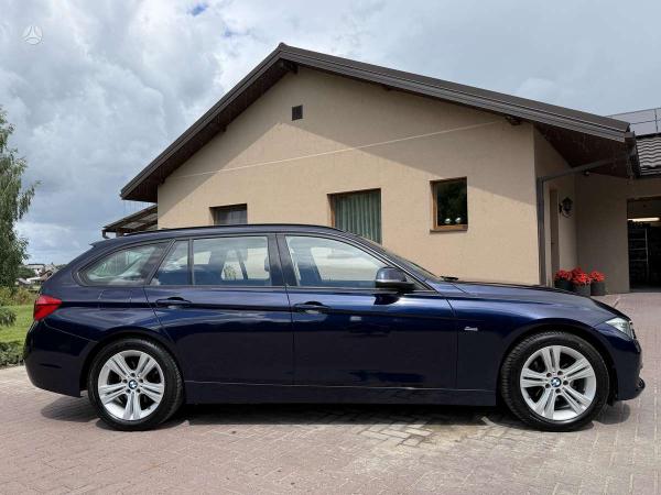 Blue BMW 318 2017 in Utena, with an engine capacity of 2.00 L and mileage of 283 thousand km for 8950 €, photo 6 on AUTOMOTO.COM.LV