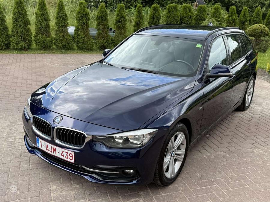Blue BMW 318 2017 in Utena, with an engine capacity of 2.00 L and mileage of 283 thousand km for 8950 €, photo 10 on AUTOMOTO.COM.LV