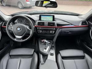 Blue BMW 318 2017 in Utena, with an engine capacity of 2.00 L and mileage of 283 thousand km for 8950 €, photo 12 on AUTOMOTO.COM.LV