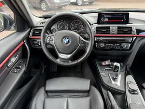 Blue BMW 318 2017 in Utena, with an engine capacity of 2.00 L and mileage of 283 thousand km for 8950 €, photo 14 on AUTOMOTO.COM.LV