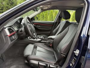 Blue BMW 318 2017 in Utena, with an engine capacity of 2.00 L and mileage of 283 thousand km for 8950 €, photo 16 on AUTOMOTO.COM.LV