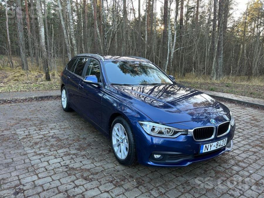 Blue BMW 318 2019 in Riga, with an engine capacity of 2.00 L and mileage of 267 thousand km for 14500 €, photo 2 on AUTOMOTO.COM.LV