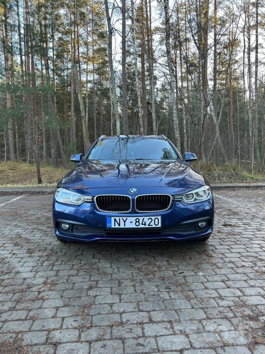 Blue BMW 318 2019 in Riga, with an engine capacity of 2.00 L and mileage of 267 thousand km for 14500 €, photo 3 on AUTOMOTO.COM.LV