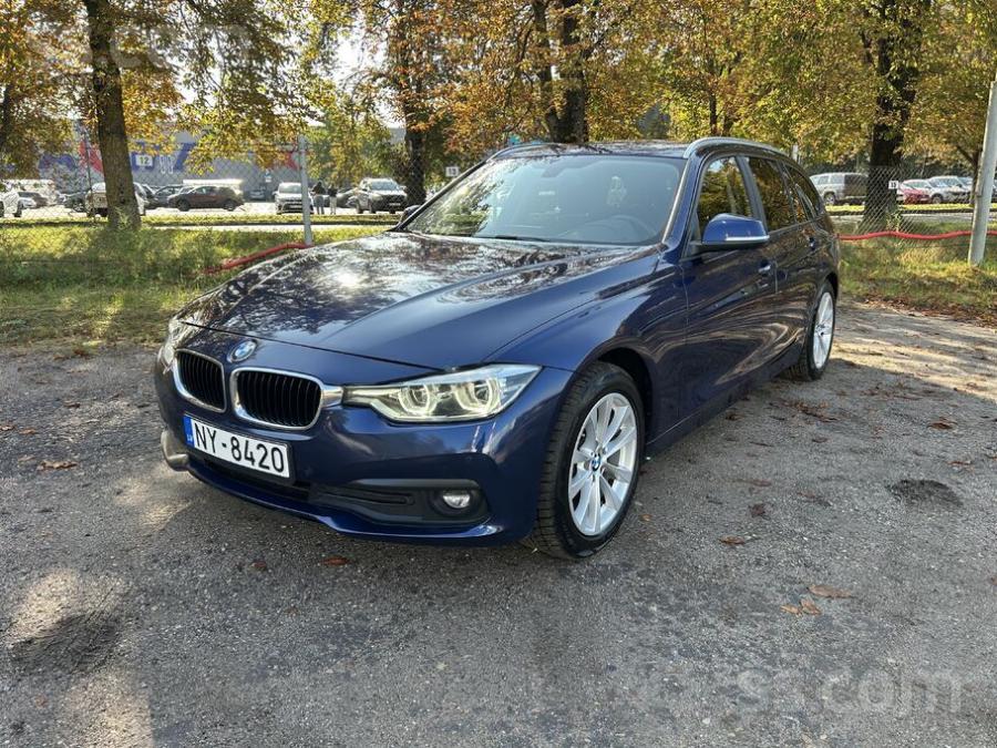 Blue BMW 318 2019 in Riga, with an engine capacity of 2.00 L and mileage of 300 thousand km for 10000 €, photo 3 on AUTOMOTO.COM.LV