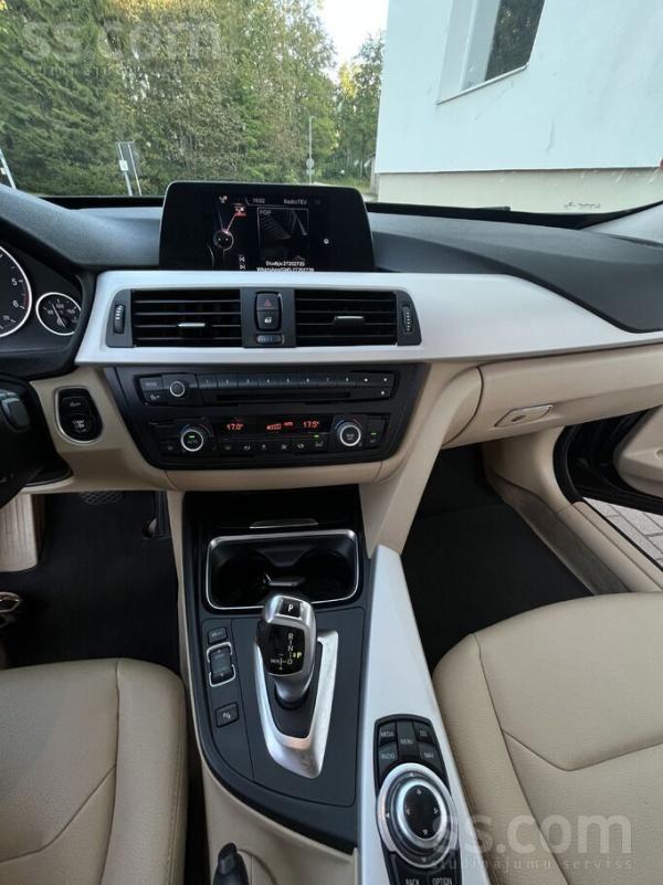 Brown BMW 318 2014 in Riga, with an engine capacity of 2.00 L and mileage of 312 thousand km for 10900 €, photo 9 on AUTOMOTO.COM.LV