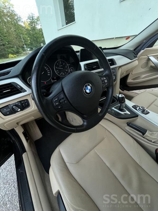Brown BMW 318 2014 in Riga, with an engine capacity of 2.00 L and mileage of 312 thousand km for 10900 €, photo 10 on AUTOMOTO.COM.LV