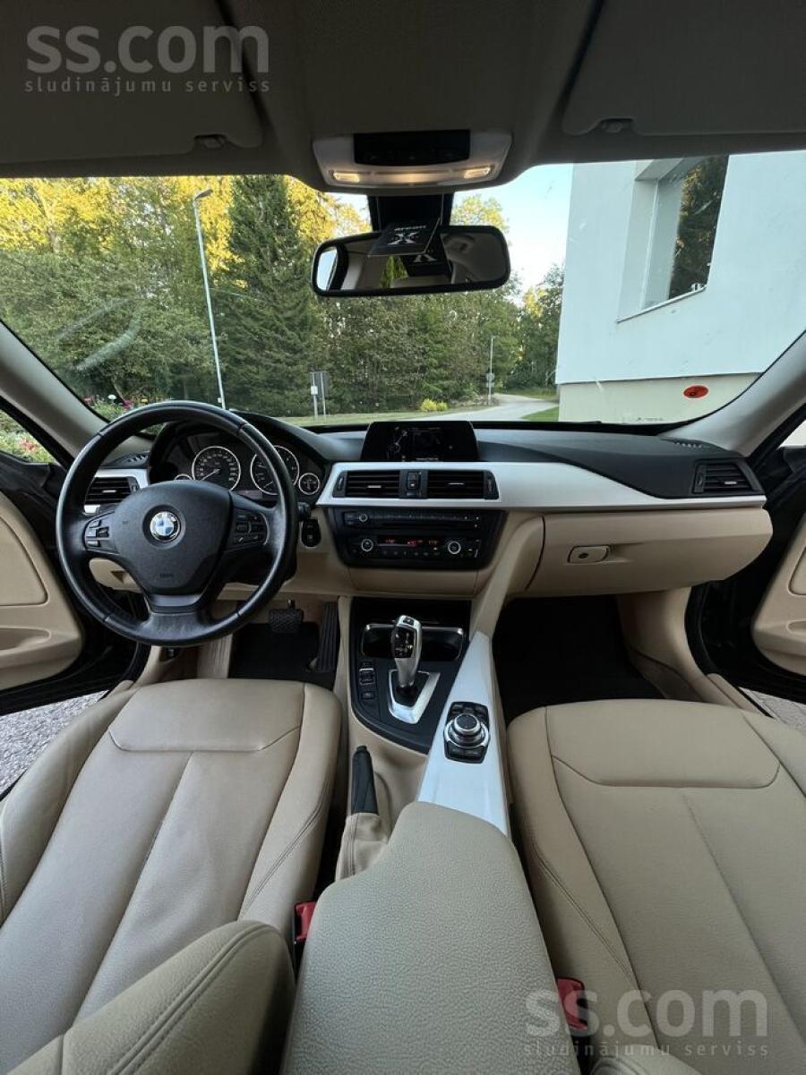 Brown BMW 318 2014 in Riga, with an engine capacity of 2.00 L and mileage of 312 thousand km for 10900 €, photo 12 on AUTOMOTO.COM.LV