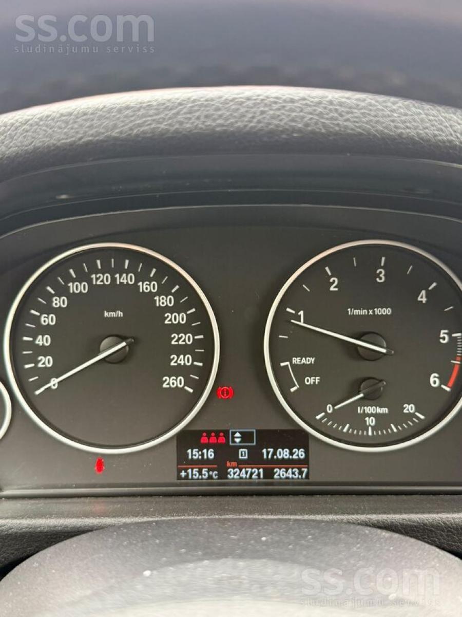 Brown BMW 318 2014 in Jelgava, with an engine capacity of 2.00 L and mileage of 325 thousand km for 9000 €, photo 12 on AUTOMOTO.COM.LV