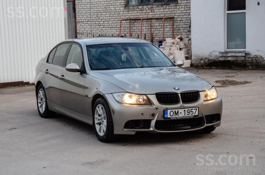 Brown BMW 318 2007 in Riga, with an engine capacity of 2.00 L and mileage of 525 thousand km for 3750 €, photo 1 on AUTOMOTO.COM.LV