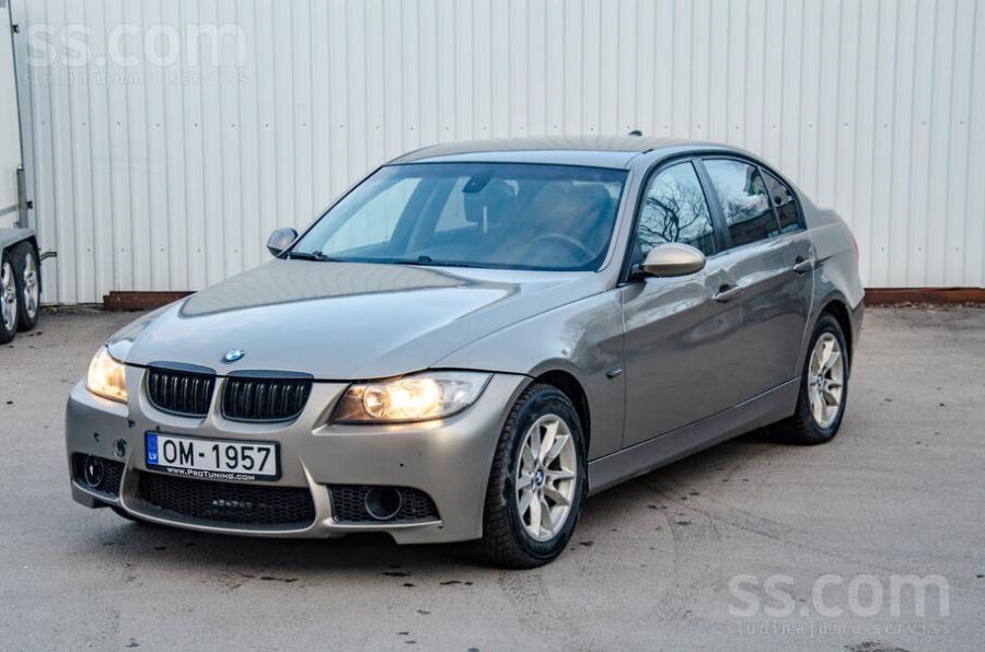 Brown BMW 318 2007 in Riga, with an engine capacity of 2.00 L and mileage of 525 thousand km for 3750 €, photo 3 on AUTOMOTO.COM.LV