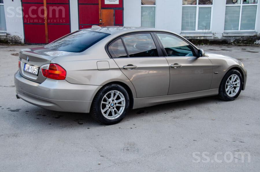 Brown BMW 318 2007 in Riga, with an engine capacity of 2.00 L and mileage of 525 thousand km for 3750 €, photo 5 on AUTOMOTO.COM.LV