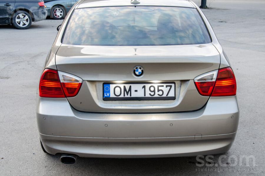 Brown BMW 318 2007 in Riga, with an engine capacity of 2.00 L and mileage of 525 thousand km for 3750 €, photo 6 on AUTOMOTO.COM.LV