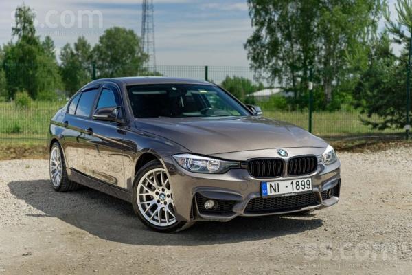 Brown BMW 318 2013 in Riga, with an engine capacity of 2.00 L and mileage of 0 thousand km for 1700 €, photo 3 on AUTOMOTO.COM.LV