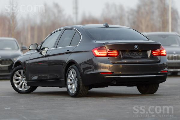 Brown BMW 318 2013 in Jelgava, with an engine capacity of 2.00 L and mileage of 0 thousand km for 9350 €, photo 5 on AUTOMOTO.COM.LV