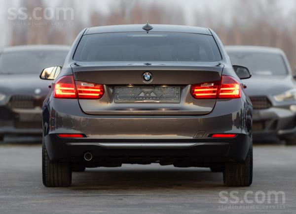 Brown BMW 318 2013 in Jelgava, with an engine capacity of 2.00 L and mileage of 0 thousand km for 9350 €, photo 6 on AUTOMOTO.COM.LV