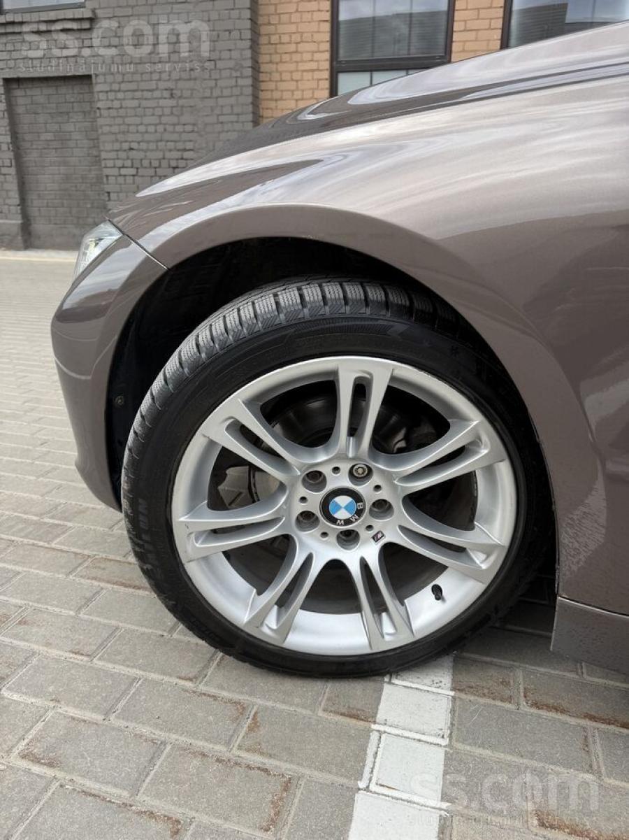 Brown BMW 318 2014 in Riga, with an engine capacity of 2.00 L and mileage of 173 thousand km for 10600 €, photo 9 on AUTOMOTO.COM.LV