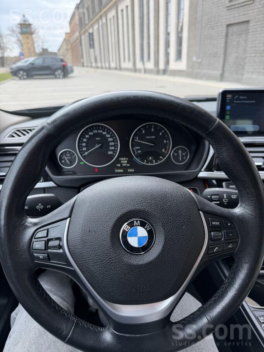 Brown BMW 318 2014 in Riga, with an engine capacity of 2.00 L and mileage of 173 thousand km for 10600 €, photo 17 on AUTOMOTO.COM.LV