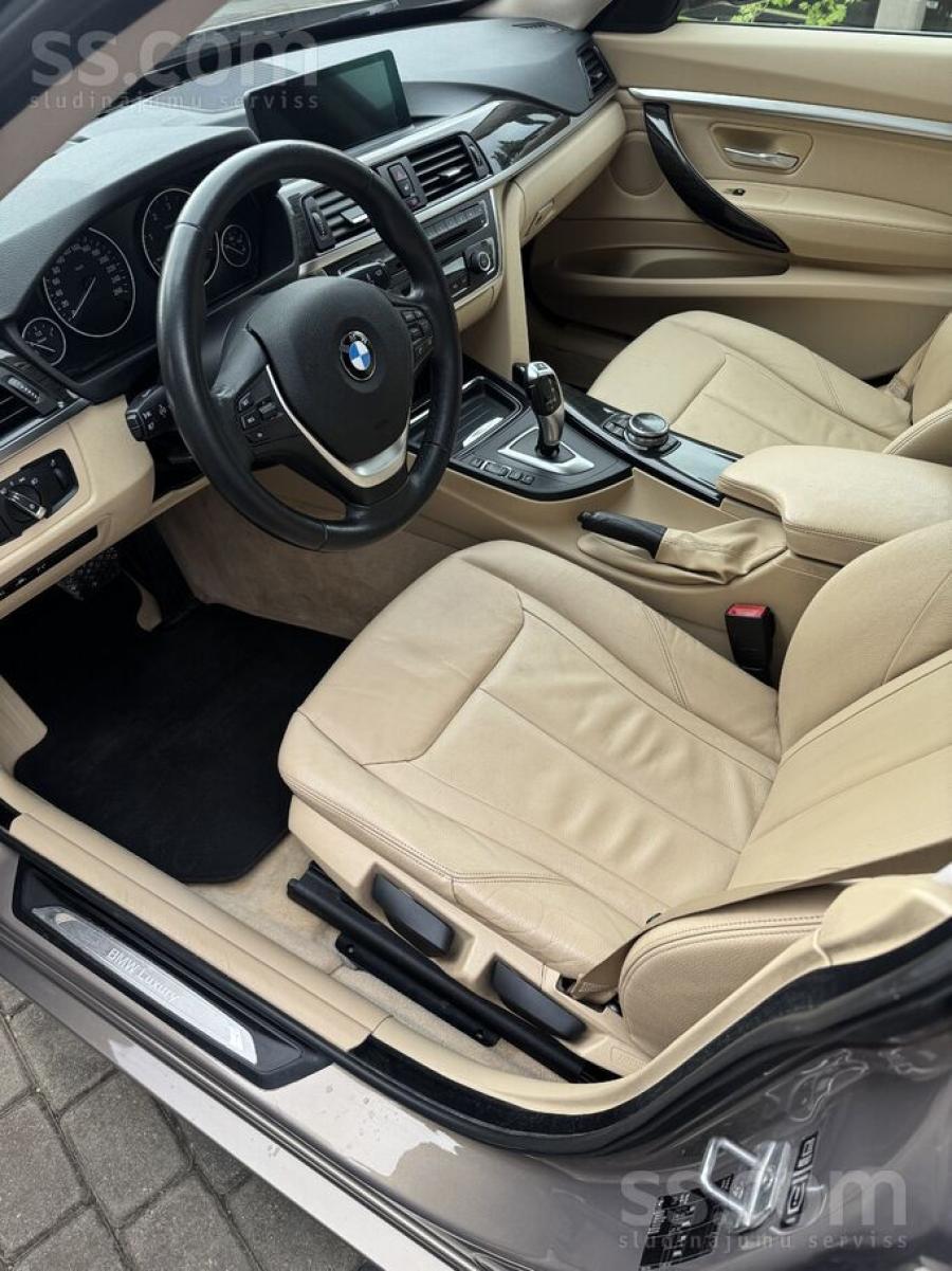 Brown BMW 318 2014 in Riga, with an engine capacity of 2.00 L and mileage of 240 thousand km for 10600 €, photo 23 on AUTOMOTO.COM.LV