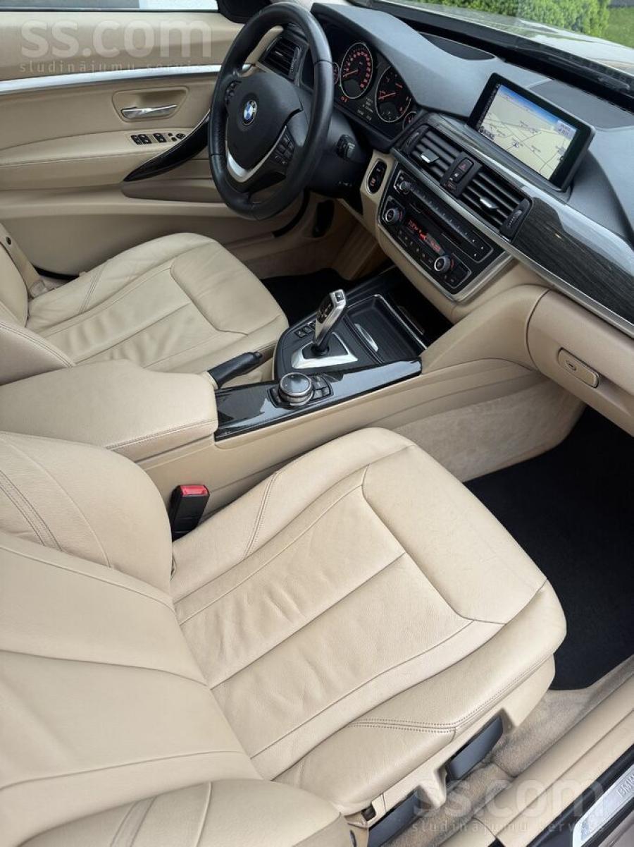 Brown BMW 318 2014 in Riga, with an engine capacity of 2.00 L and mileage of 240 thousand km for 10600 €, photo 24 on AUTOMOTO.COM.LV