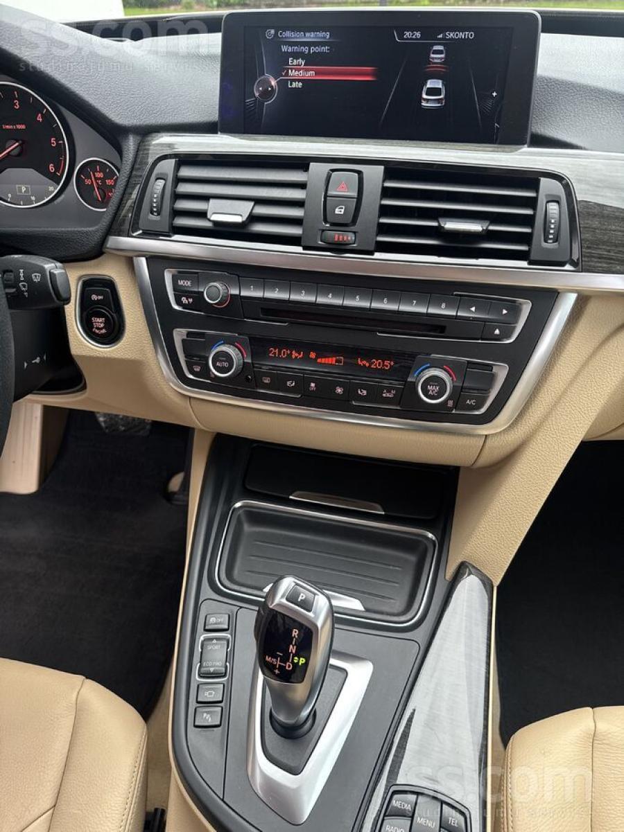 Brown BMW 318 2014 in Riga, with an engine capacity of 2.00 L and mileage of 240 thousand km for 10600 €, photo 29 on AUTOMOTO.COM.LV