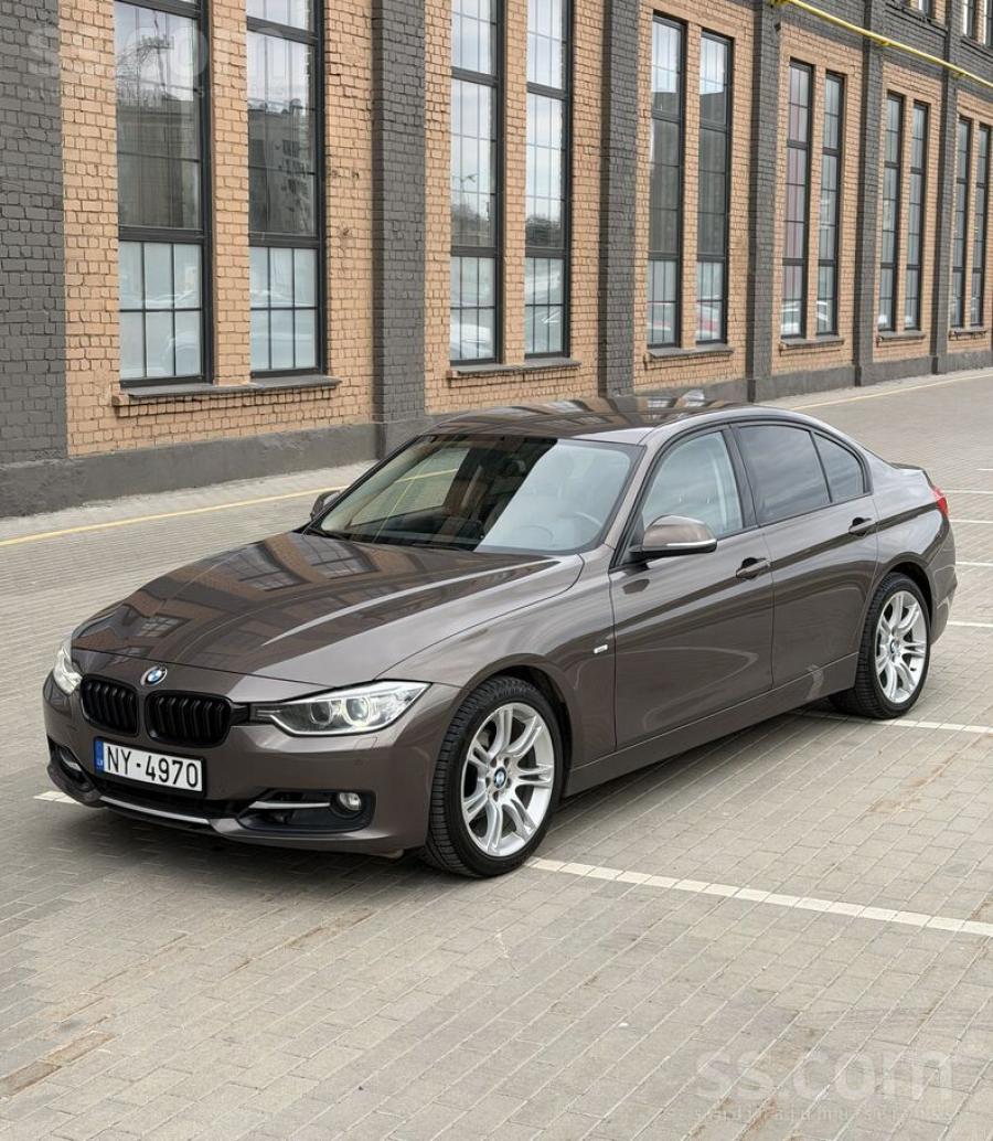 Brown BMW 318 2014 in Riga, with an engine capacity of 2.00 L and mileage of 173 thousand km for 8980 €, photo 6 on AUTOMOTO.COM.LV