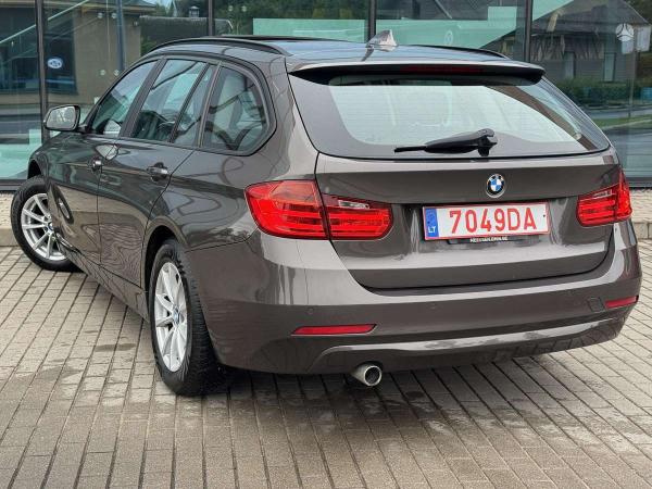 Brown BMW 318 2013 in Utena, with an engine capacity of 2.00 L and mileage of 199 thousand km for 7770 €, photo 8 on AUTOMOTO.COM.LV