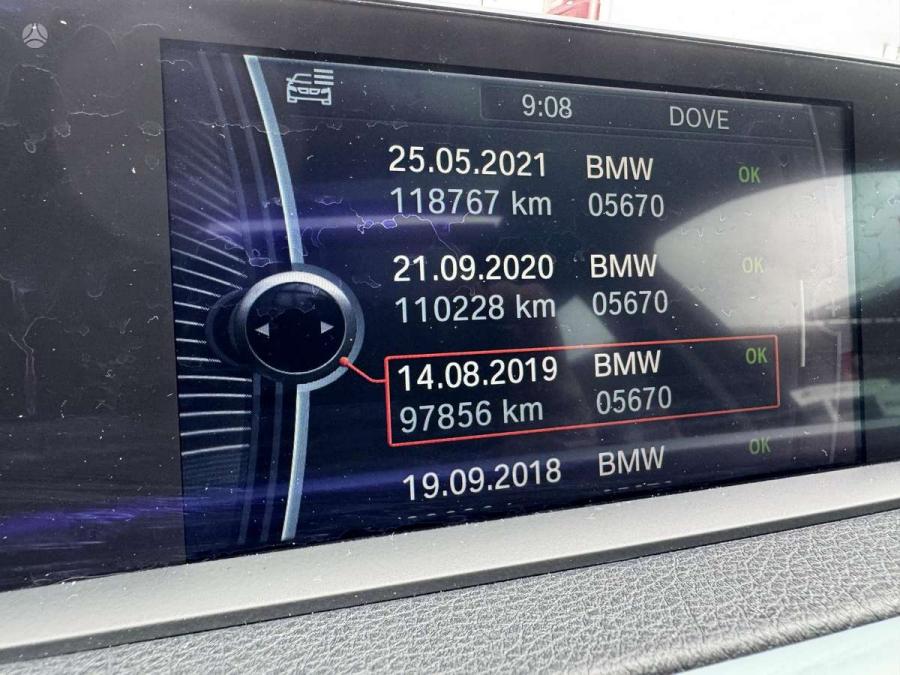 Коричневый БМВ 318 2013 в Утена, объемом двигателя 2.00 л и пробегом 199 тыс. км за 7770 €, фото 24 на AUTOMOTO.COM.LV
