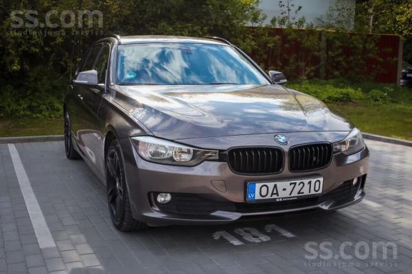 BMW 318 2013 Rīga vietnē Brūns BMW 318 2013 Rīga, ar dzinēja tilpumu 2.00 L un nobraukumu 385 tūkst. km par 6350 €, foto 5 vietnē AUTOMOTO.COM.LV