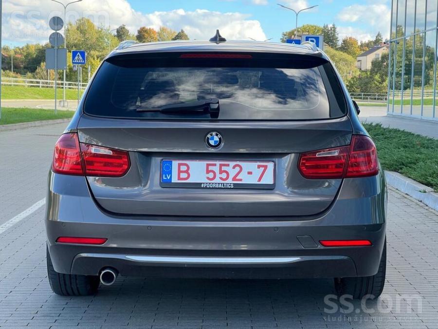 Brown BMW 318 2013 in Rezekne, with an engine capacity of 2.00 L and mileage of 263 thousand km for 7790 €, photo 8 on AUTOMOTO.COM.LV