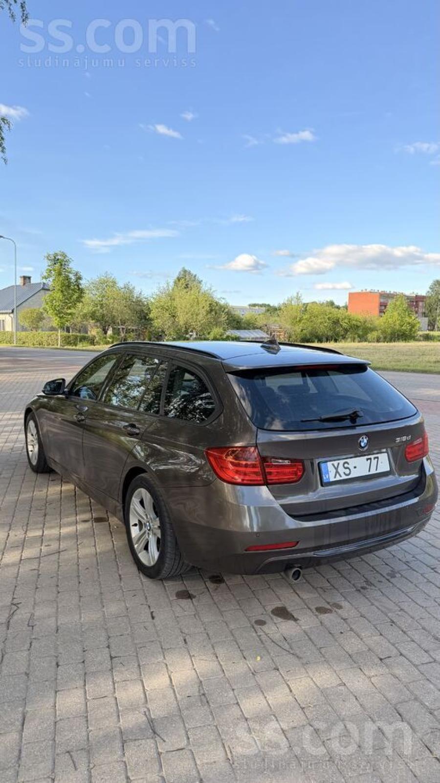 Brown BMW 318 2014 in Gulbene, with an engine capacity of 2.00 L and mileage of 337 thousand km for 8200 €, photo 6 on AUTOMOTO.COM.LV