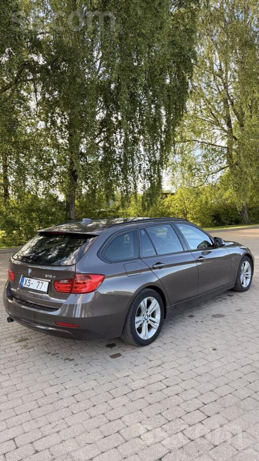 Brown BMW 318 2014 in Gulbene, with an engine capacity of 2.00 L and mileage of 337 thousand km for 8200 €, photo 7 on AUTOMOTO.COM.LV
