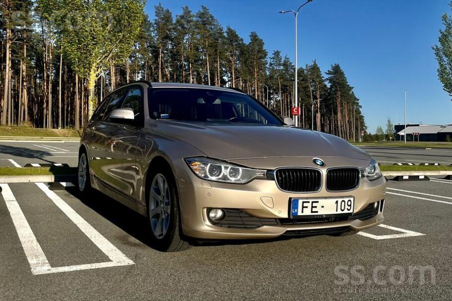 Brown BMW 318 2015 in Riga, with an engine capacity of 1.80 L and mileage of 333 thousand km for 9500 €, photo 1 on AUTOMOTO.COM.LV