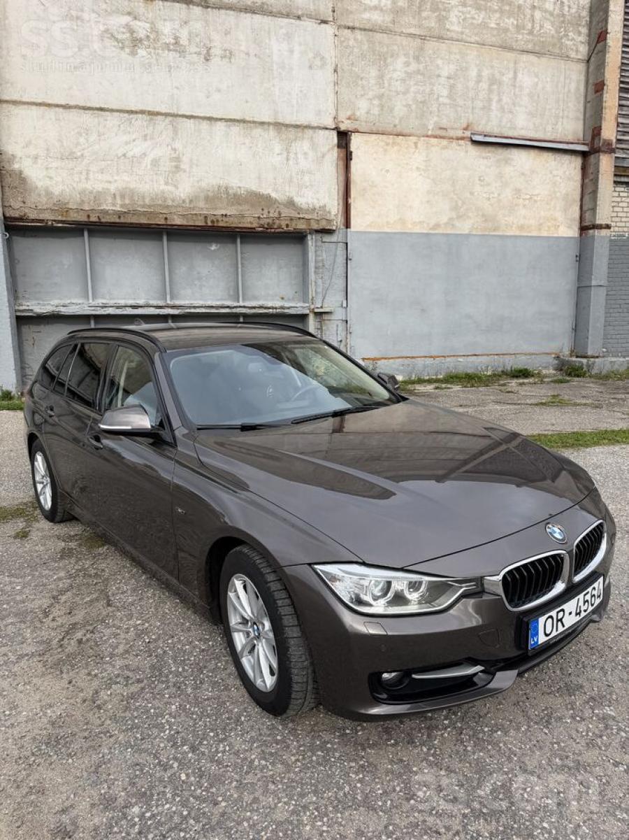 Brown BMW 318 2015 in Valmiera, with an engine capacity of 2.00 L and mileage of 234 thousand km for 7600 €, photo 14 on AUTOMOTO.COM.LV