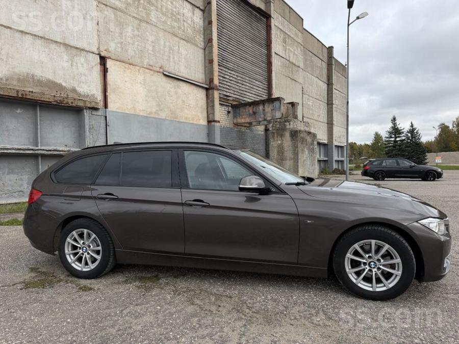 Brown BMW 318 2015 in Valmiera, with an engine capacity of 2.00 L and mileage of 234 thousand km for 7600 €, photo 6 on AUTOMOTO.COM.LV