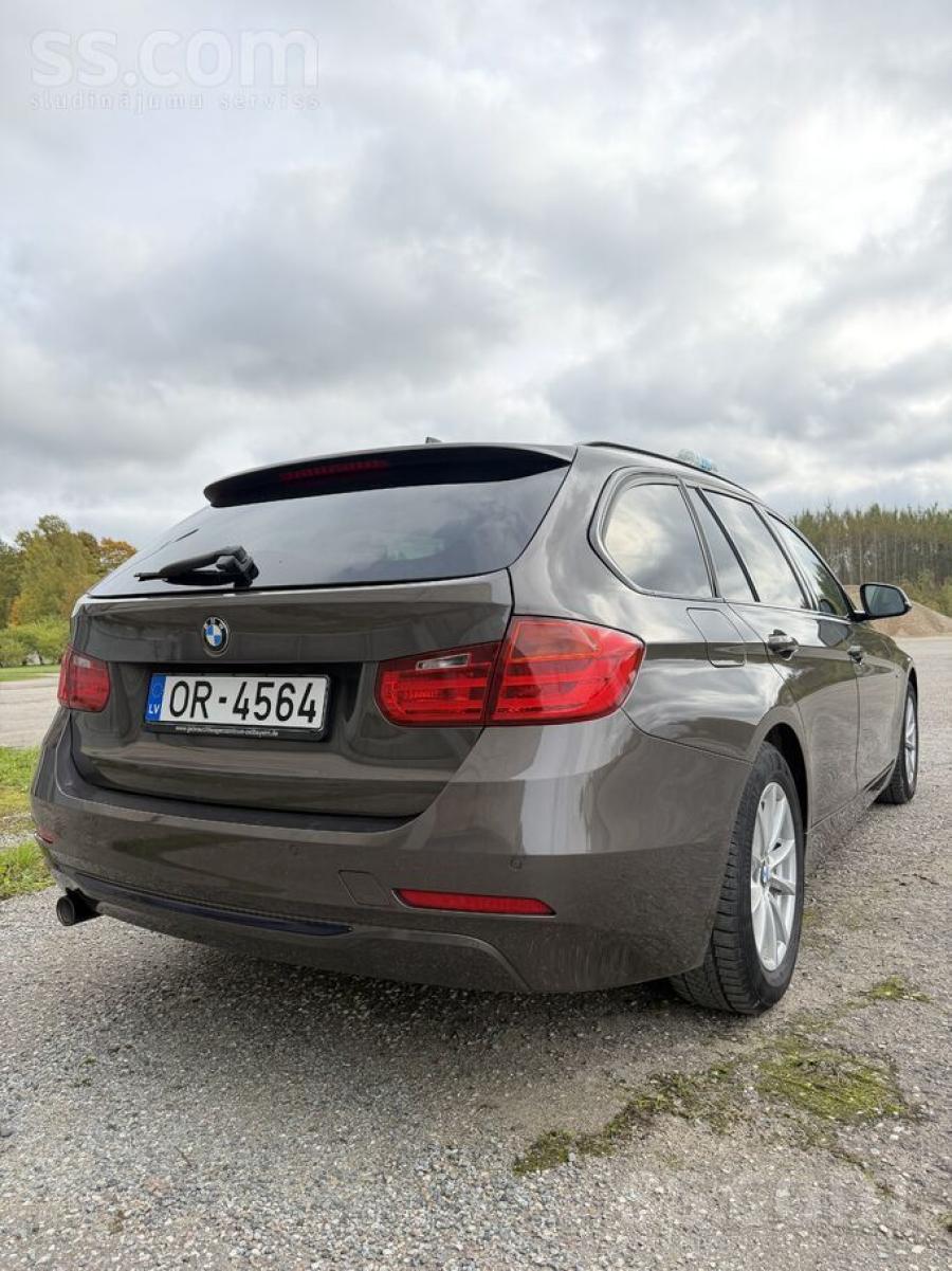 Brown BMW 318 2015 in Valmiera, with an engine capacity of 2.00 L and mileage of 234 thousand km for 7600 €, photo 7 on AUTOMOTO.COM.LV