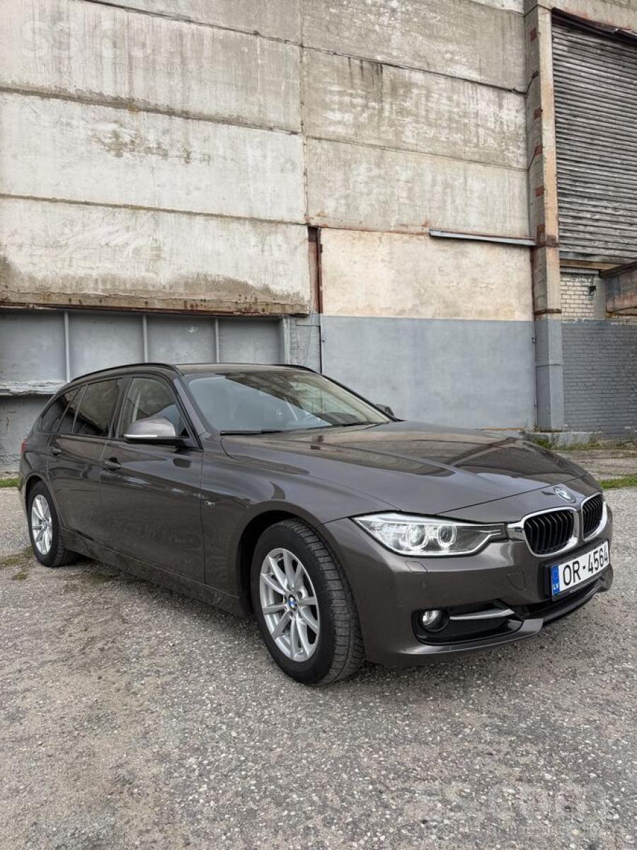 Brown BMW 318 2015 in Valmiera, with an engine capacity of 2.00 L and mileage of 234 thousand km for 7600 €, photo 9 on AUTOMOTO.COM.LV