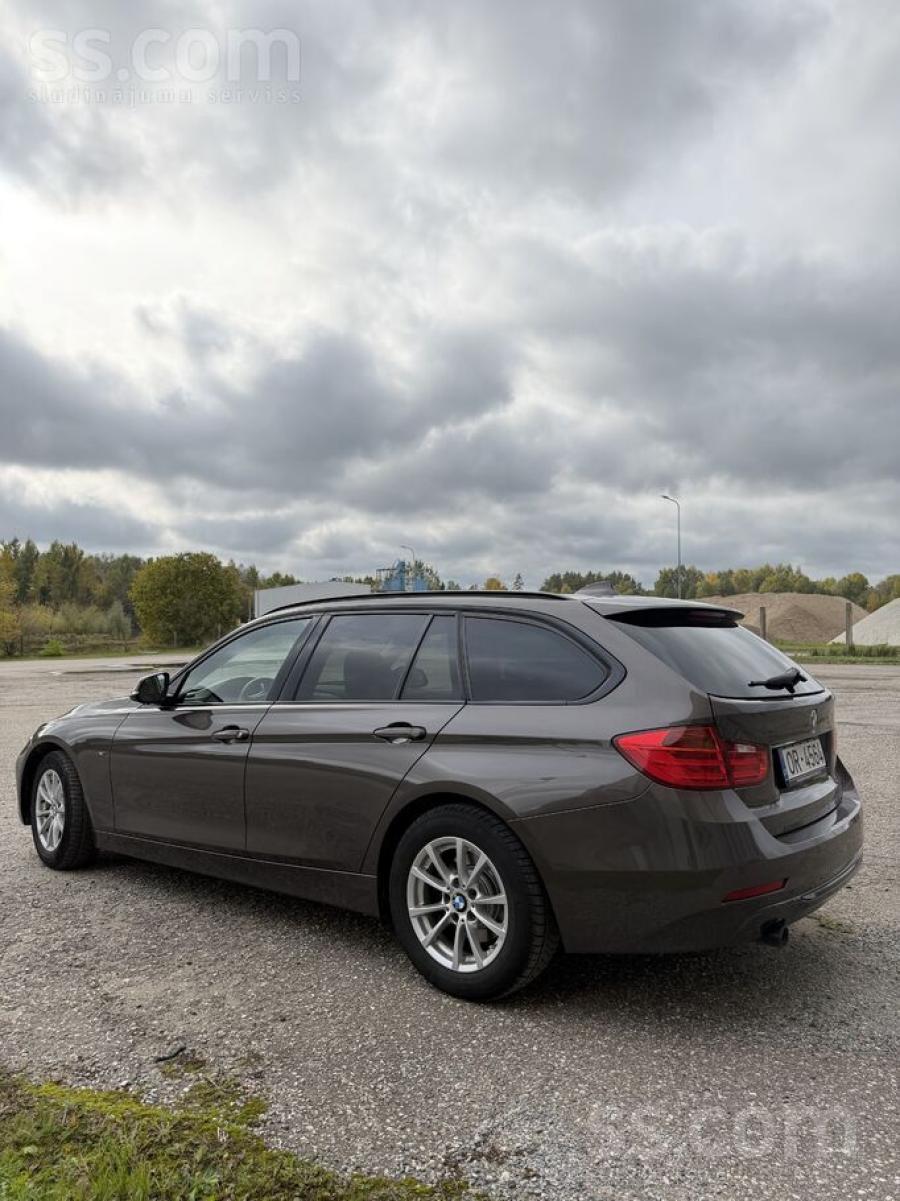 Brown BMW 318 2015 in Valmiera, with an engine capacity of 2.00 L and mileage of 234 thousand km for 7600 €, photo 12 on AUTOMOTO.COM.LV