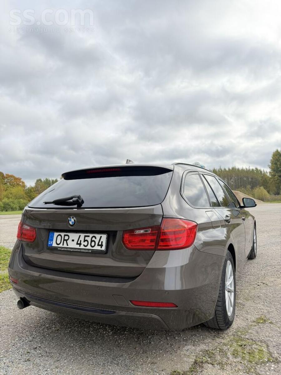 Brown BMW 318 2015 in Valmiera, with an engine capacity of 2.00 L and mileage of 234 thousand km for 7600 €, photo 17 on AUTOMOTO.COM.LV
