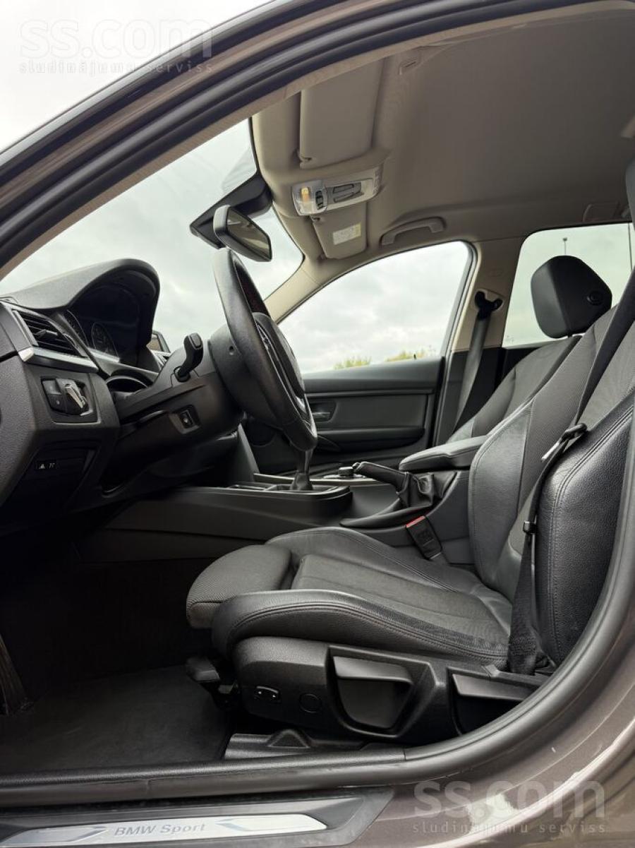 Brown BMW 318 2015 in Valmiera, with an engine capacity of 2.00 L and mileage of 234 thousand km for 7600 €, photo 25 on AUTOMOTO.COM.LV