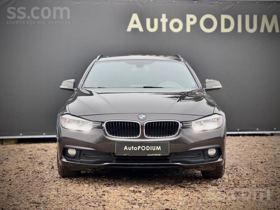 Brown BMW 318 2016 in Riga, with an engine capacity of 2.00 L and mileage of 214 thousand km for 10990 €, photo 8 on AUTOMOTO.COM.LV