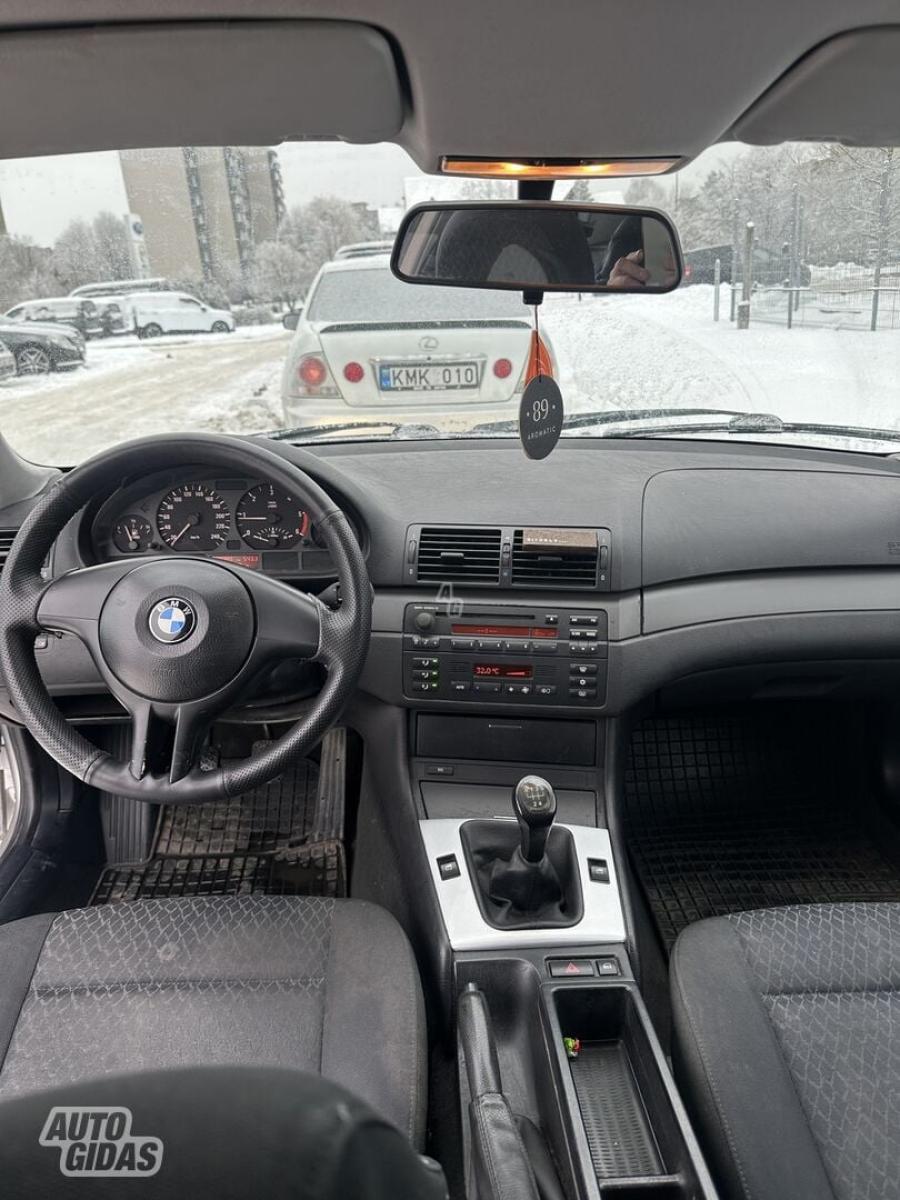BMW 318 2003 in Kaunas, with an engine capacity of 2.00 L and mileage of 370 thousand km for 1500 €, photo 9 on AUTOMOTO.COM.LV