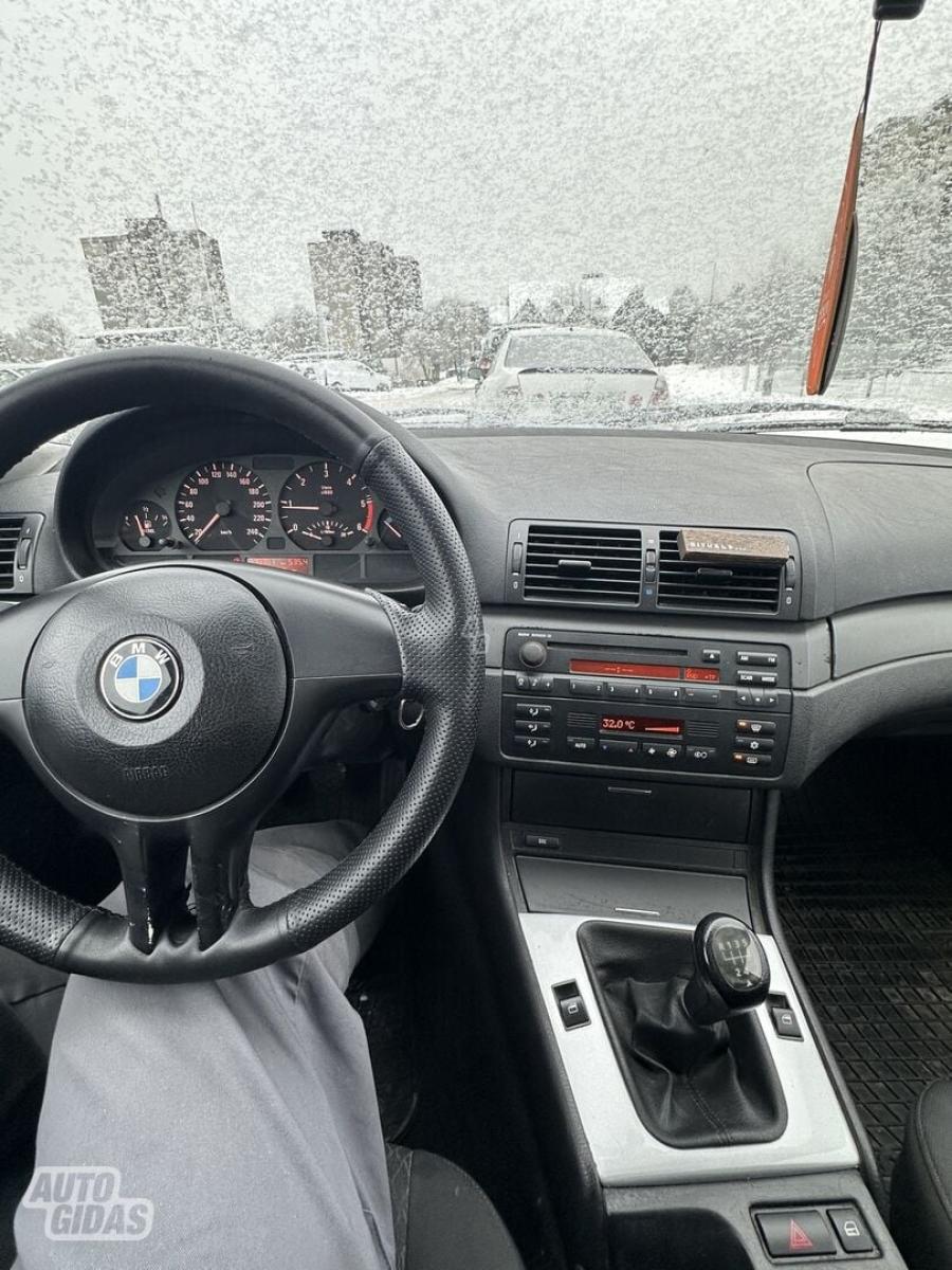 BMW 318 2003 in Kaunas, with an engine capacity of 2.00 L and mileage of 370 thousand km for 1500 €, photo 10 on AUTOMOTO.COM.LV