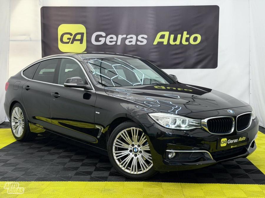 Black BMW 318 Gran Turismo 2013 in Avizieniai, with an engine capacity of 2.00 L and mileage of 276 thousand km for 9990 €, photo 4 on AUTOMOTO.COM.LV