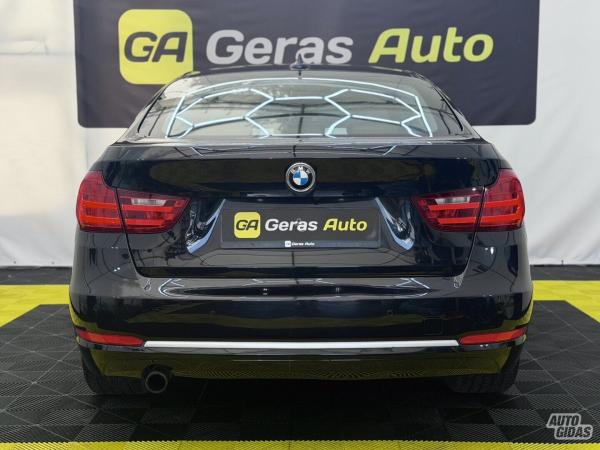 Black BMW 318 Gran Turismo 2013 in Avizieniai, with an engine capacity of 2.00 L and mileage of 276 thousand km for 9990 €, photo 5 on AUTOMOTO.COM.LV