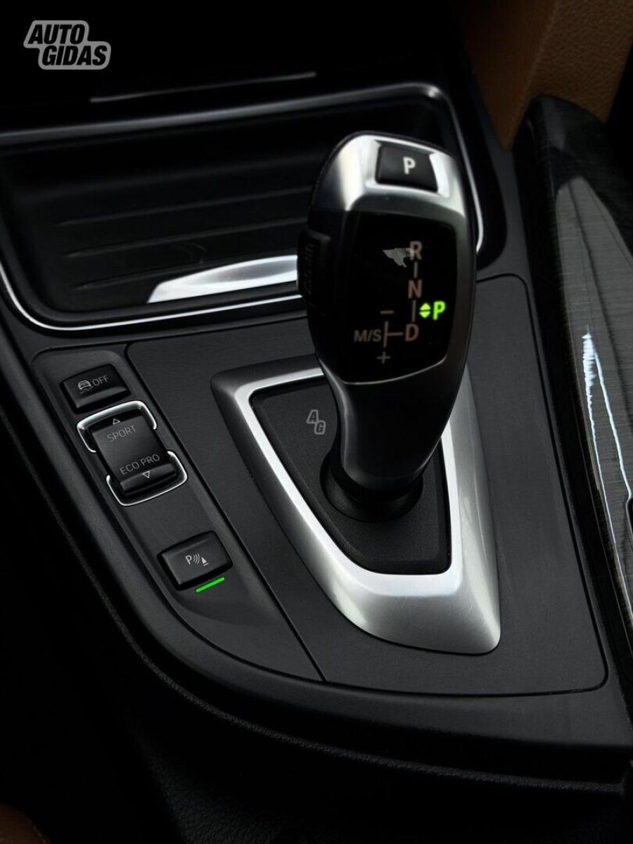 Black BMW 318 Gran Turismo 2013 in Avizieniai, with an engine capacity of 2.00 L and mileage of 276 thousand km for 9990 €, photo 24 on AUTOMOTO.COM.LV