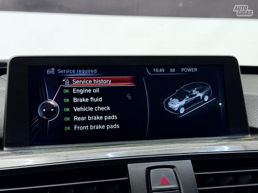 Black BMW 318 Gran Turismo 2013 in Avizieniai, with an engine capacity of 2.00 L and mileage of 276 thousand km for 9990 €, photo 27 on AUTOMOTO.COM.LV