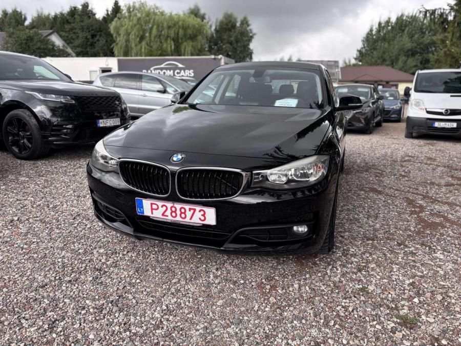 Black BMW 318 Gran Turismo 2013 in Gargzdai, with an engine capacity of 2.00 L and mileage of 254 thousand km for 8699 €, photo 3 on AUTOMOTO.COM.LV
