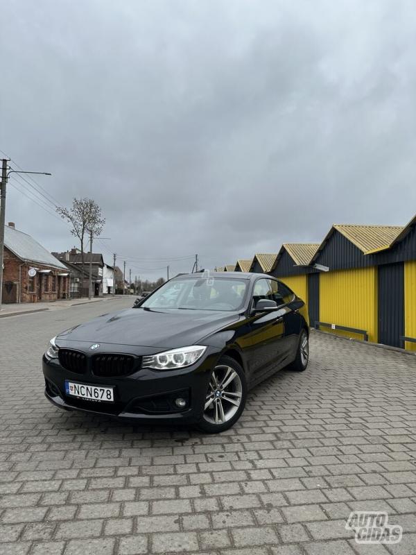 Черный БМВ 318 Gran Turismo 2014 в Вильнюс, объемом двигателя 2.00 л и пробегом 374 тыс. км за 9500 €, фото 1 на AUTOMOTO.COM.LV
